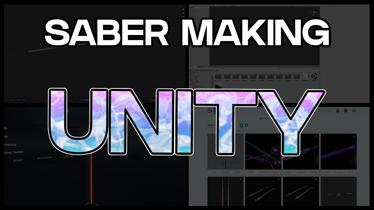 Beat Saber Beginner Saber Making - Part 2: Unity - YouTube