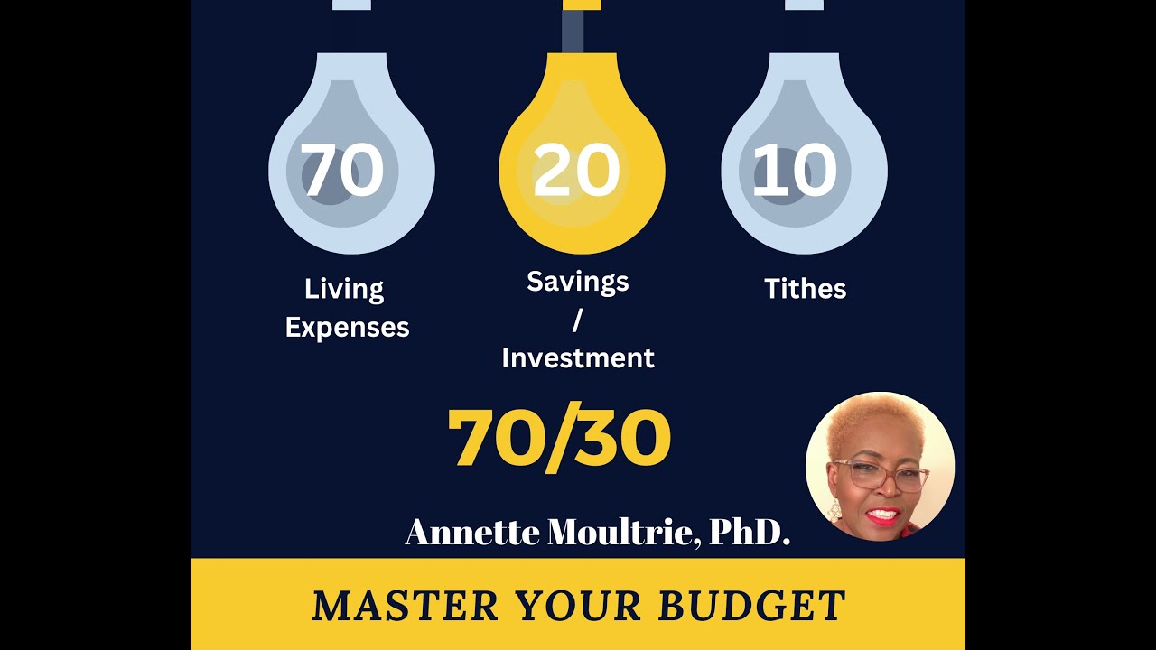 MASTER YOUR BUDGET: THE 70/30 PLAN - YouTube