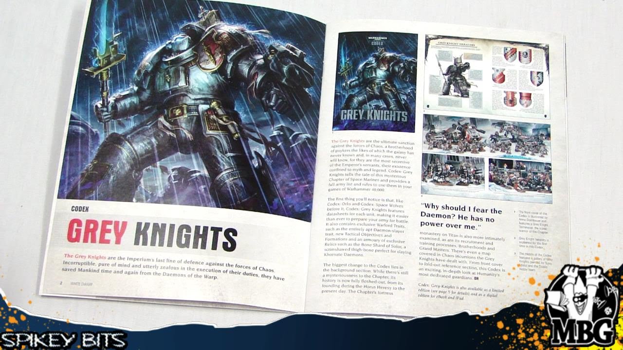 White Dwarf #29 Review & New Grey Knights - YouTube