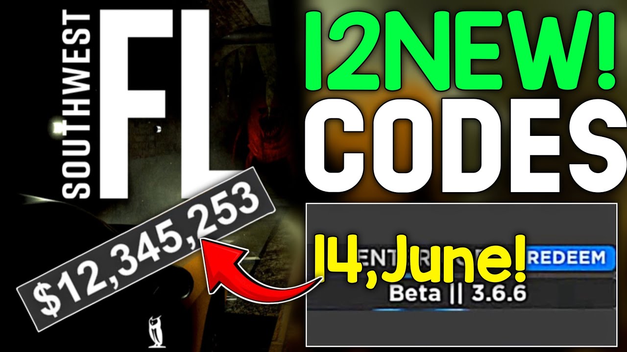 TODAY CODES⚠️SOUTHWEST FLORIDA CODES JUNE 2024 | ROBLOX SOUTHWEST ...