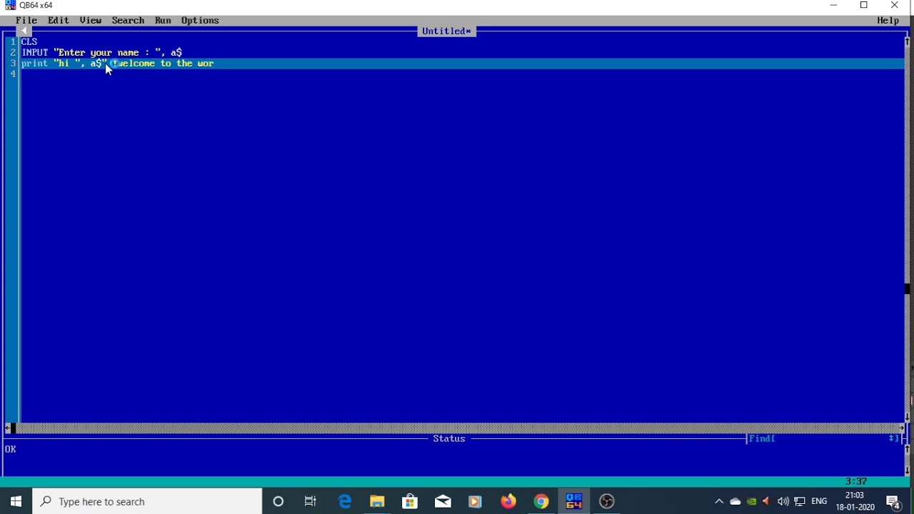 Qbasic Youtube