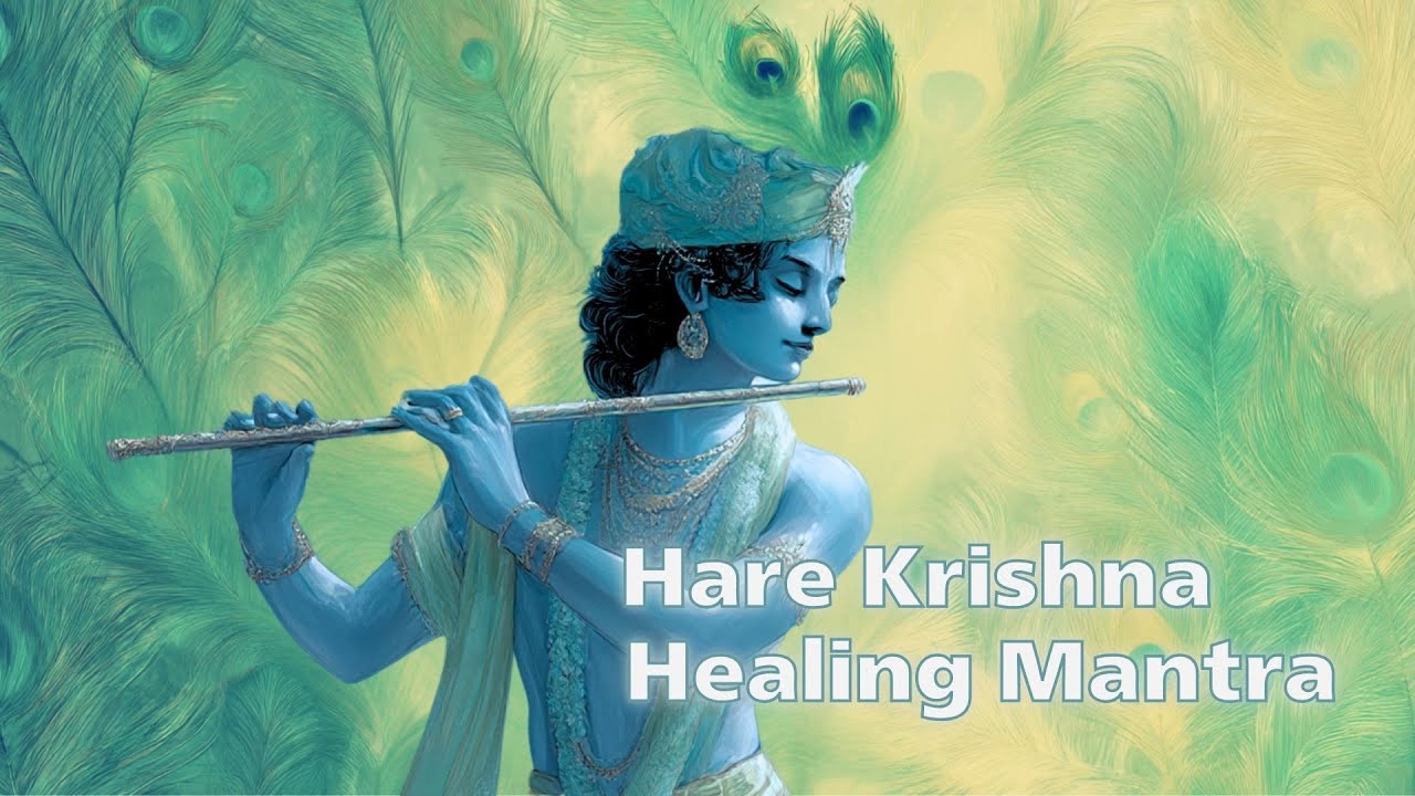 Hare Krishna Healing Mantra – Soft Divine Chant for Peace & Positivity ...