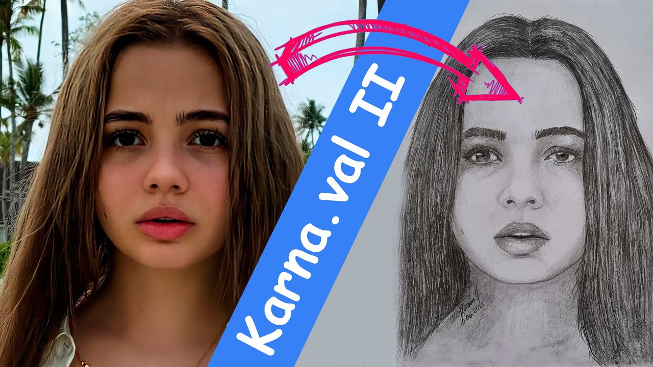 Как нарисовать Валю Карнавал (вариант 2) - YouTube