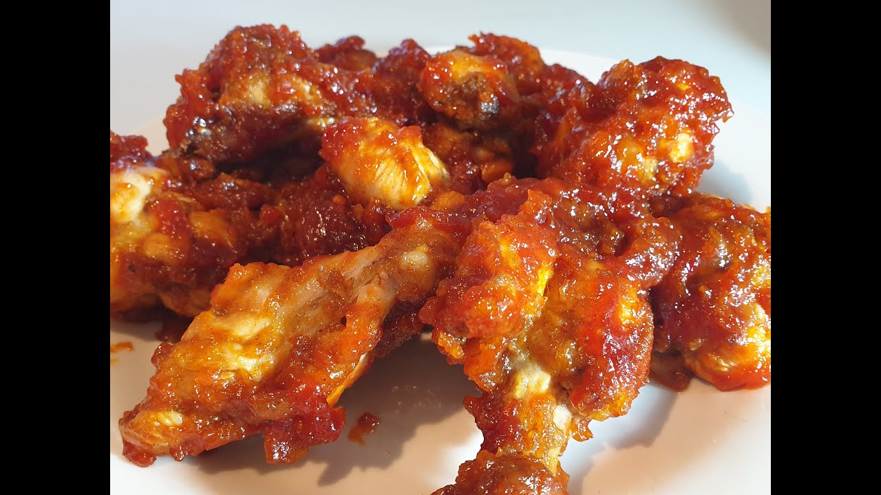 How to make sweet and spicy chicken niblets - YouTube