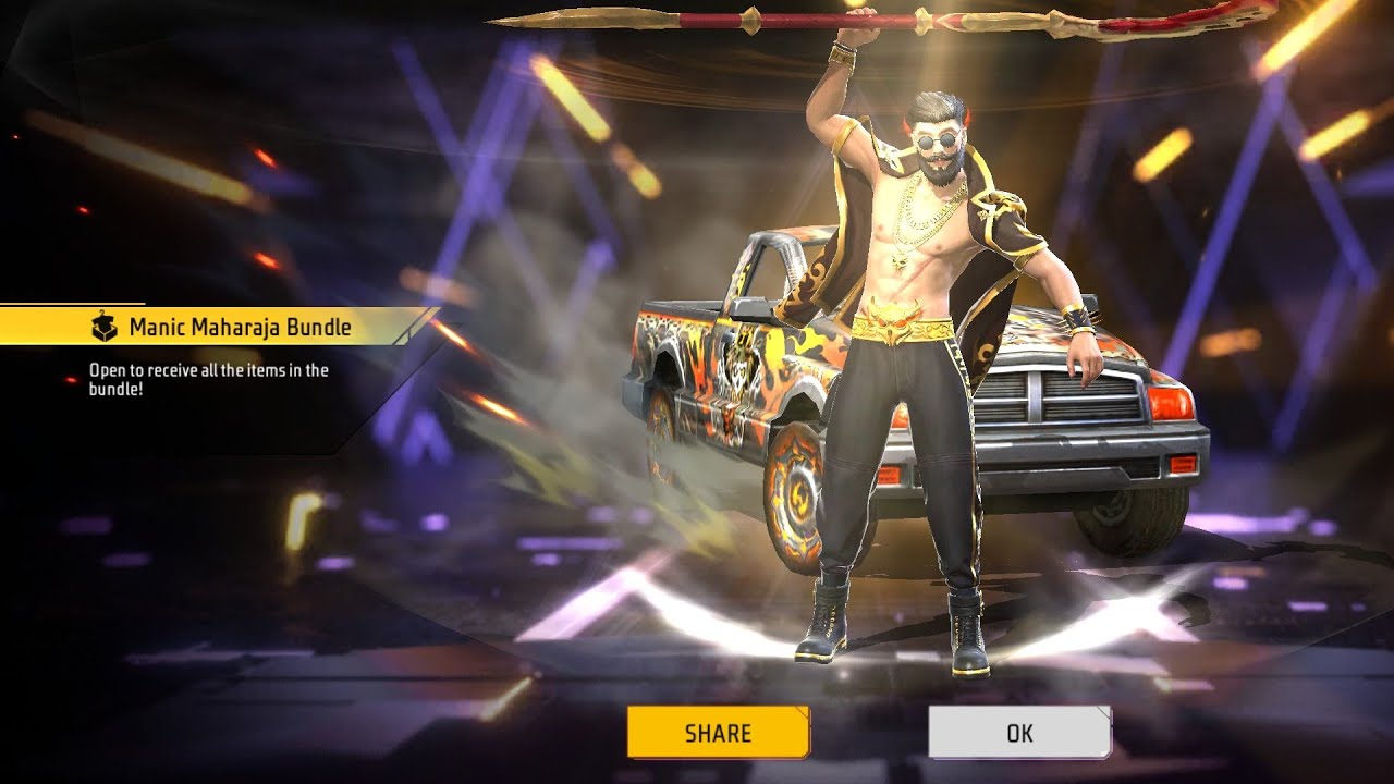 DIWALI RING EVENT | RAVAN BUNDLE IN FREE FIRE | RAVAN BUNDLE IN 1 SPIN ...