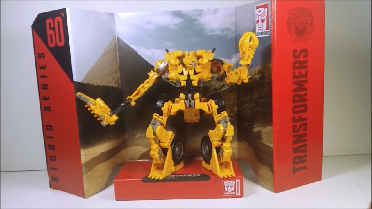 Transformers Studio Series #60 Voyager Class Constructicon Scrapper review - YouTube