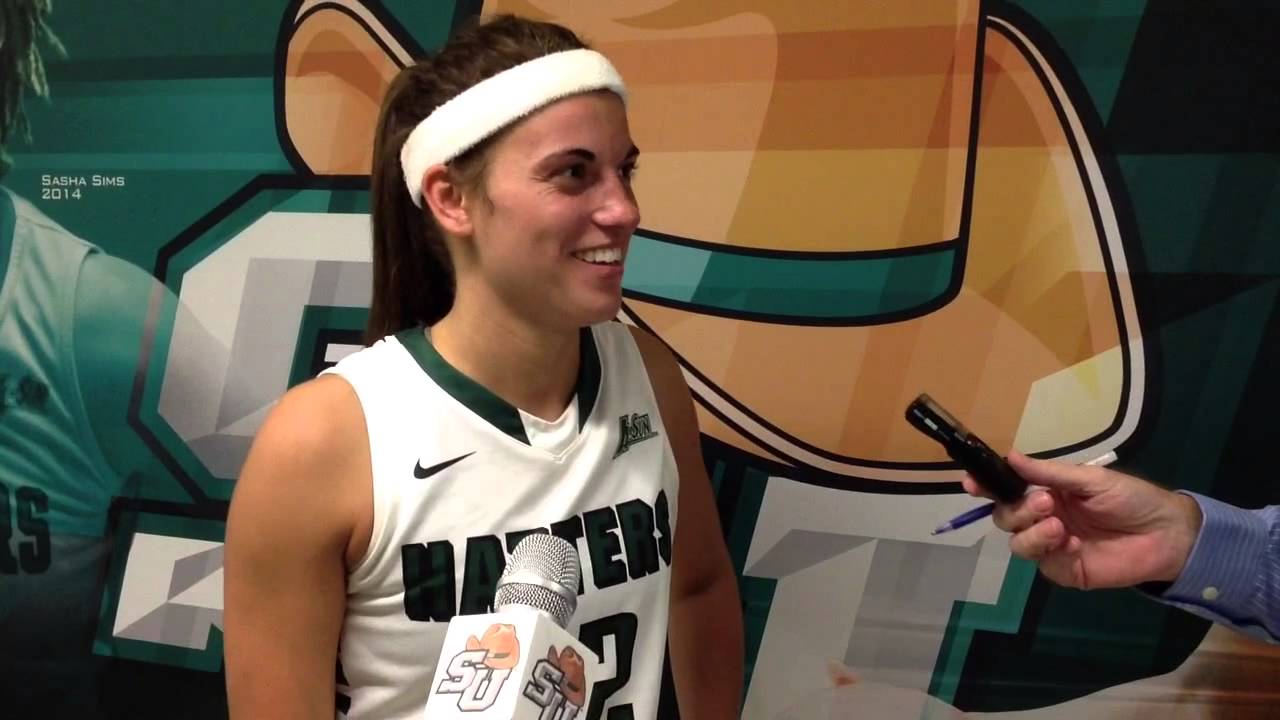 Women's Basketball vs. Bethune-Cookman-Jama Sharp Interview - YouTube