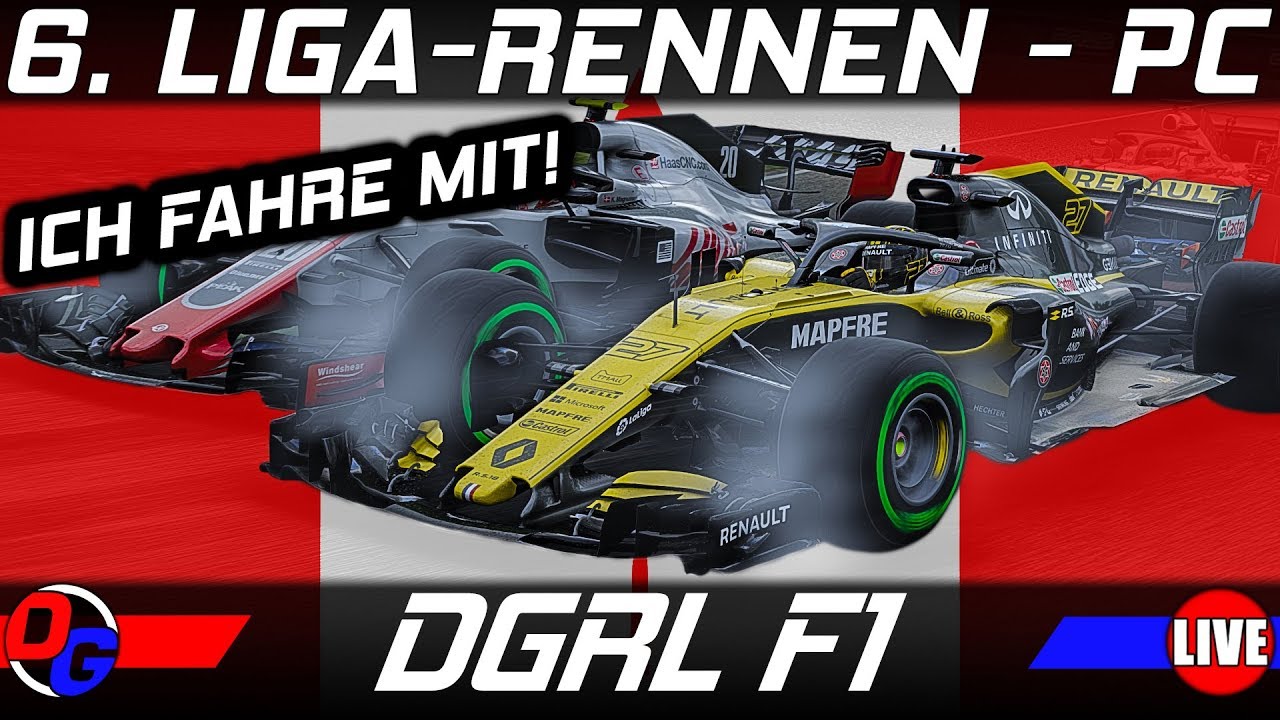 DGRL Liga Rennen #6: Montreal, Kanada GP (PC) – F1 2018 Livestream ...