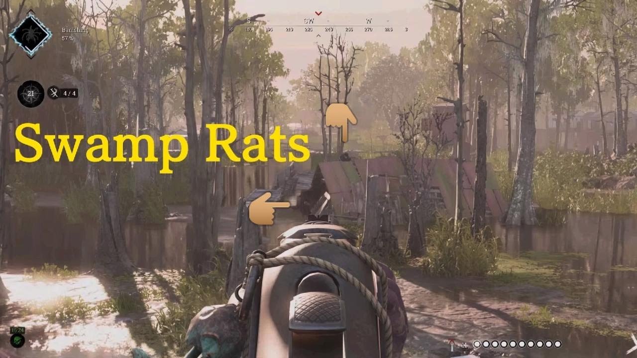 HUNT: SHOWDOWN Swamp Rats Just Hanging Out - YouTube