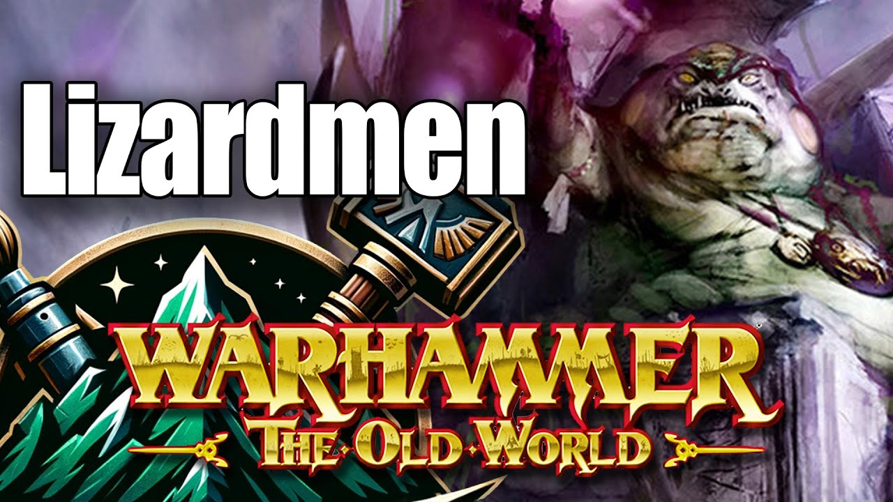 Lizardmen in The Old World - YouTube