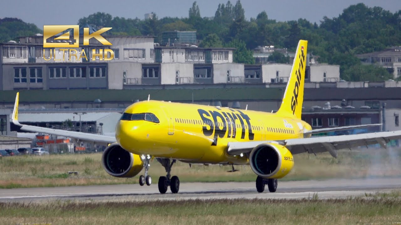 Airbus A321-271NX NEO from Spirit Airlines D-AZAV 11881 arrival at XFW ...