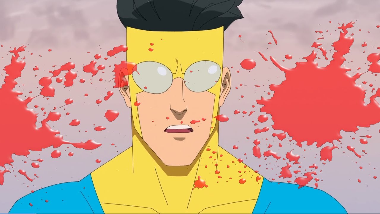 Mark LEARNING to Fly- Invincible Episode 1 - YouTube