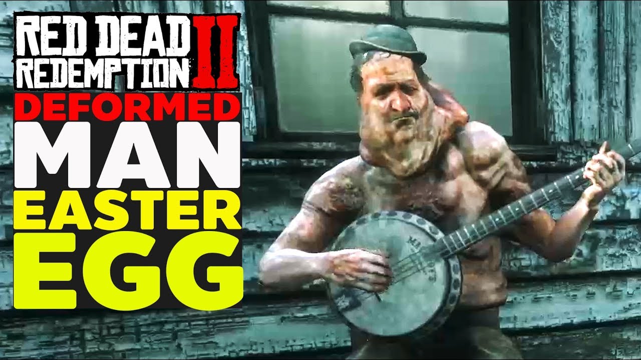 Red Dead Redemption 2 : Deformed Man กีตาร์เทพ #Easter Egg - YouTube