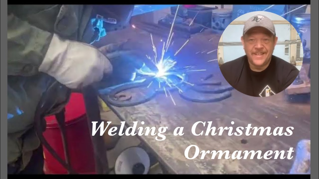 Welding a Christmas Reindeer// Metal Art - YouTube