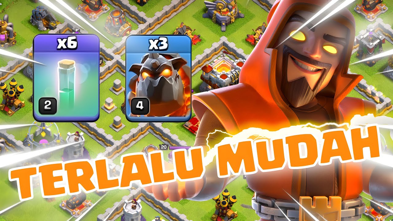 TH 11 WAJIB COBA | TERLALU SIMPEL MODAL WIZARD SUPER - YouTube