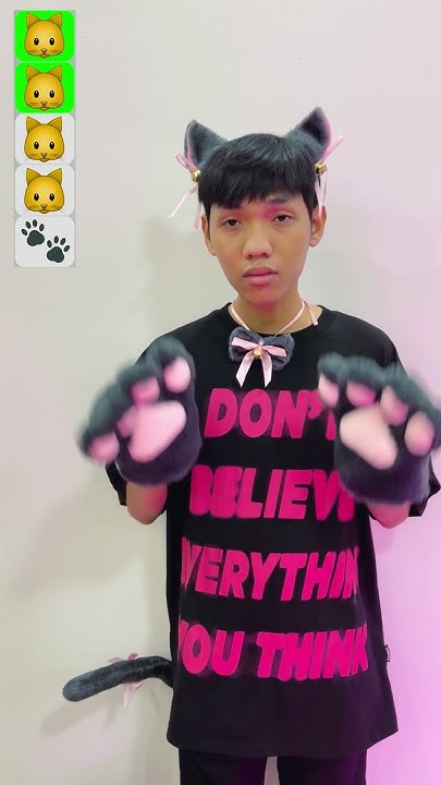 Meow Meow Tutorial Cat Dance Just For Fun Shorts Youtube