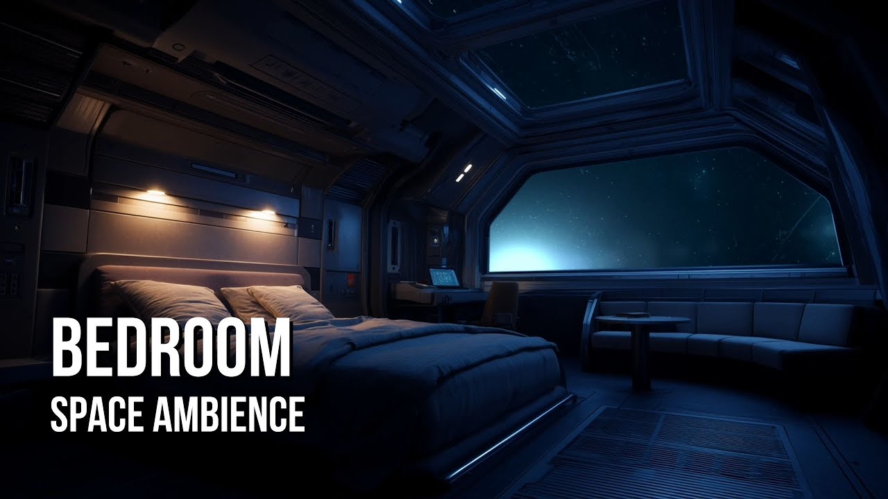 Bedroom Quarters | Spaceship Ambience | Relaxing White Noise, Sleep Aid ...