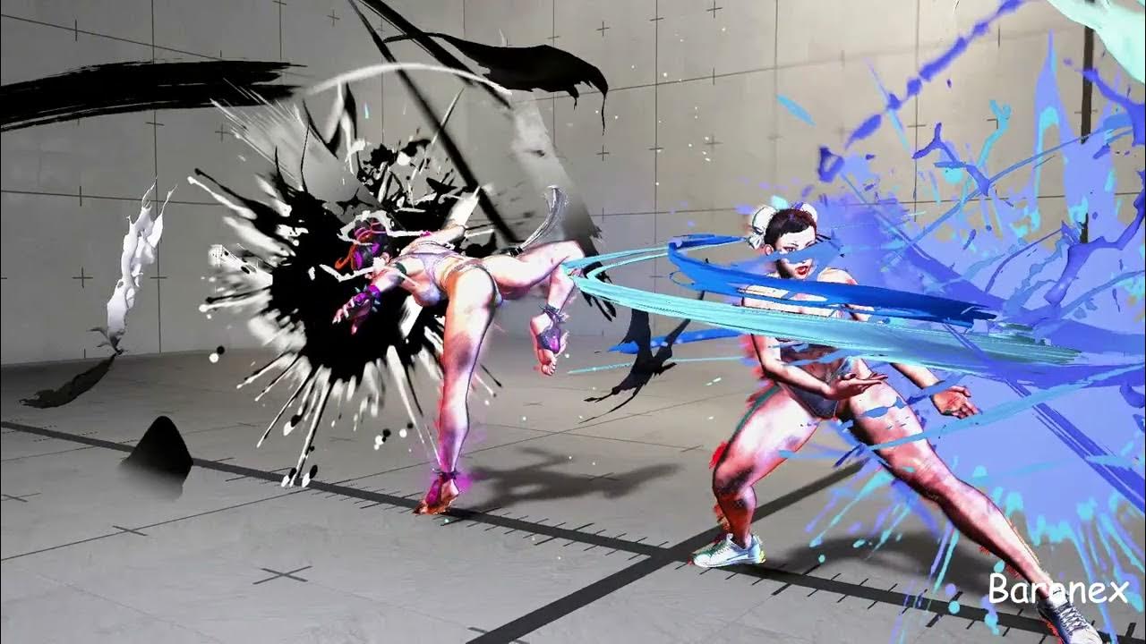 CHUN LI ( calvin Klein )VS JURI HAN ( calvin Klein ) : STREET FIGTER 6 MOD CINEMATIC MOD - YouTube