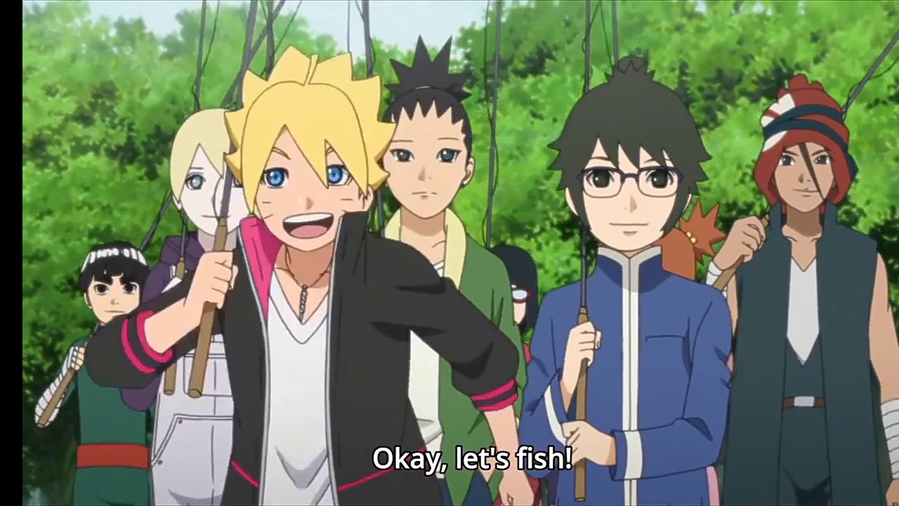 Boruto decides to go to a picnic with his friends, Boruto and others ...