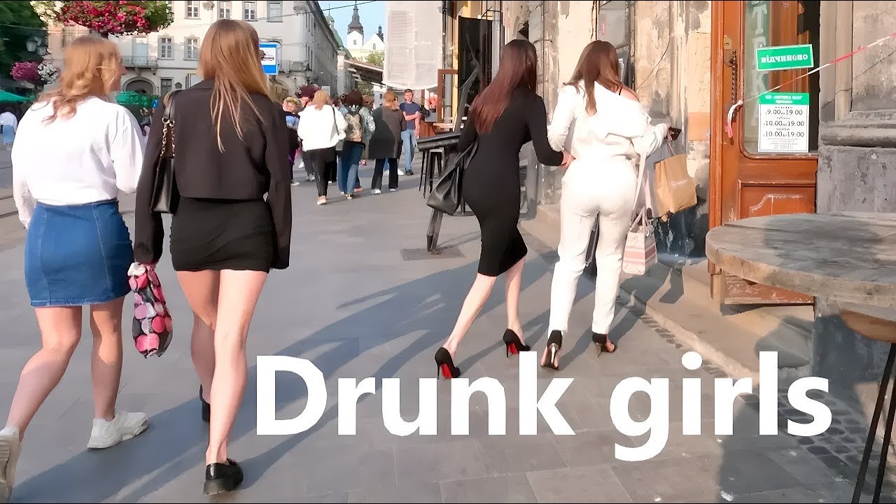 I came across beautiful, and slightly intoxicated girls - YouTube