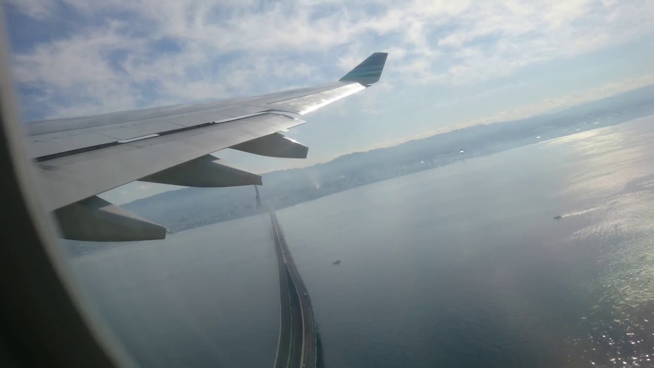 🇯🇵🛫GarudaIndonesia GA883 takeoff Osaka(KIX) to NgurahRai(DPS) 15Jan2018 ...
