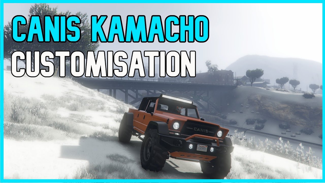 Gta V Online Canis Kamacho Customisation (Jeep Gladiator) - YouTube
