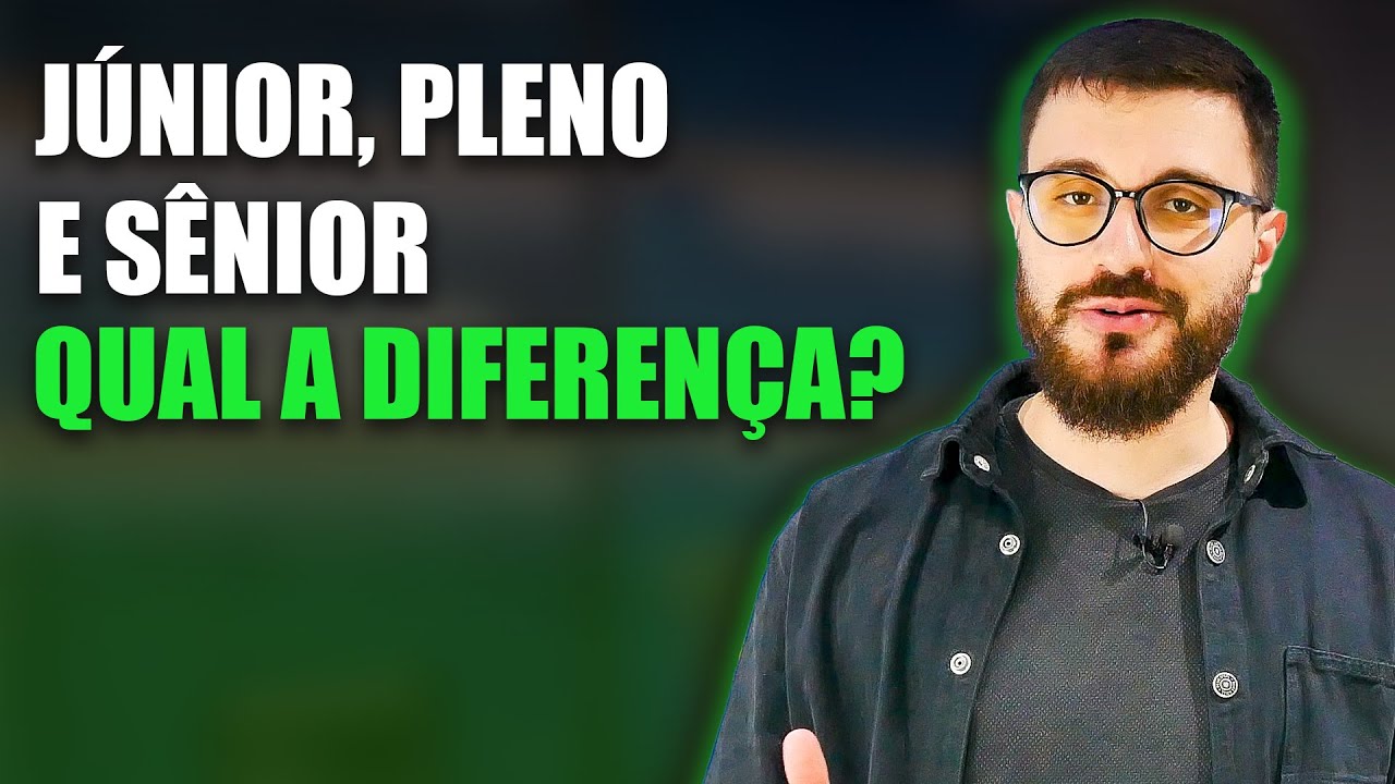 DESCUBRA SEU NÍVEL DE DESENVOLVEDOR: JÚNIOR, PLENO OU SÊNIOR? 🚀👨‍💻 - YouTube