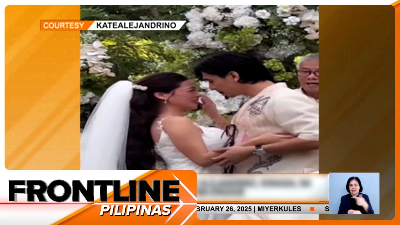 Cedrick Juan at Kate Alejandrino, ikinasal na ilang araw matapos ma ...
