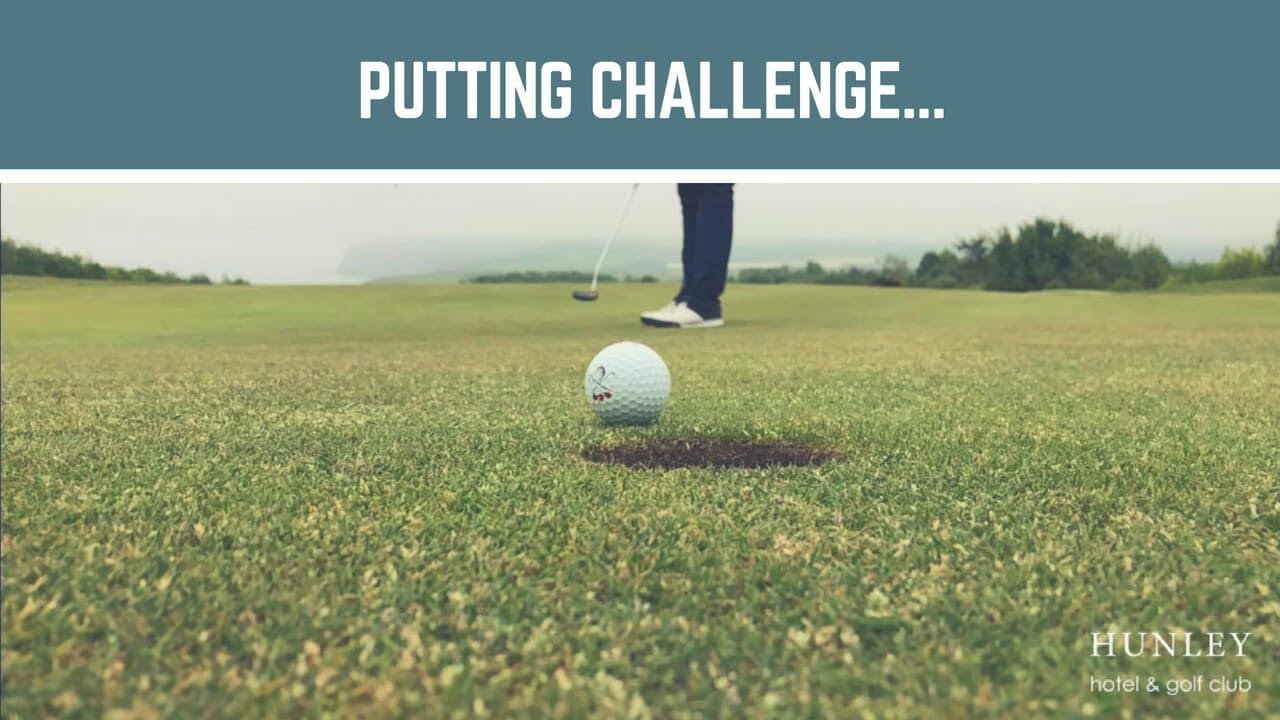 Hunley Golf - Putting Challenge - YouTube