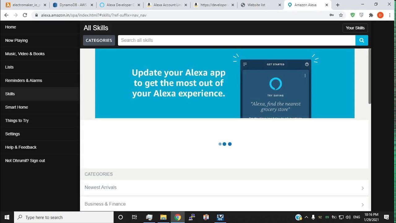 Amazon Alexa Smart Home Skill - YouTube
