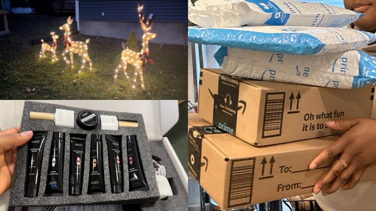 Amazon unboxing | Day in my life. - YouTube