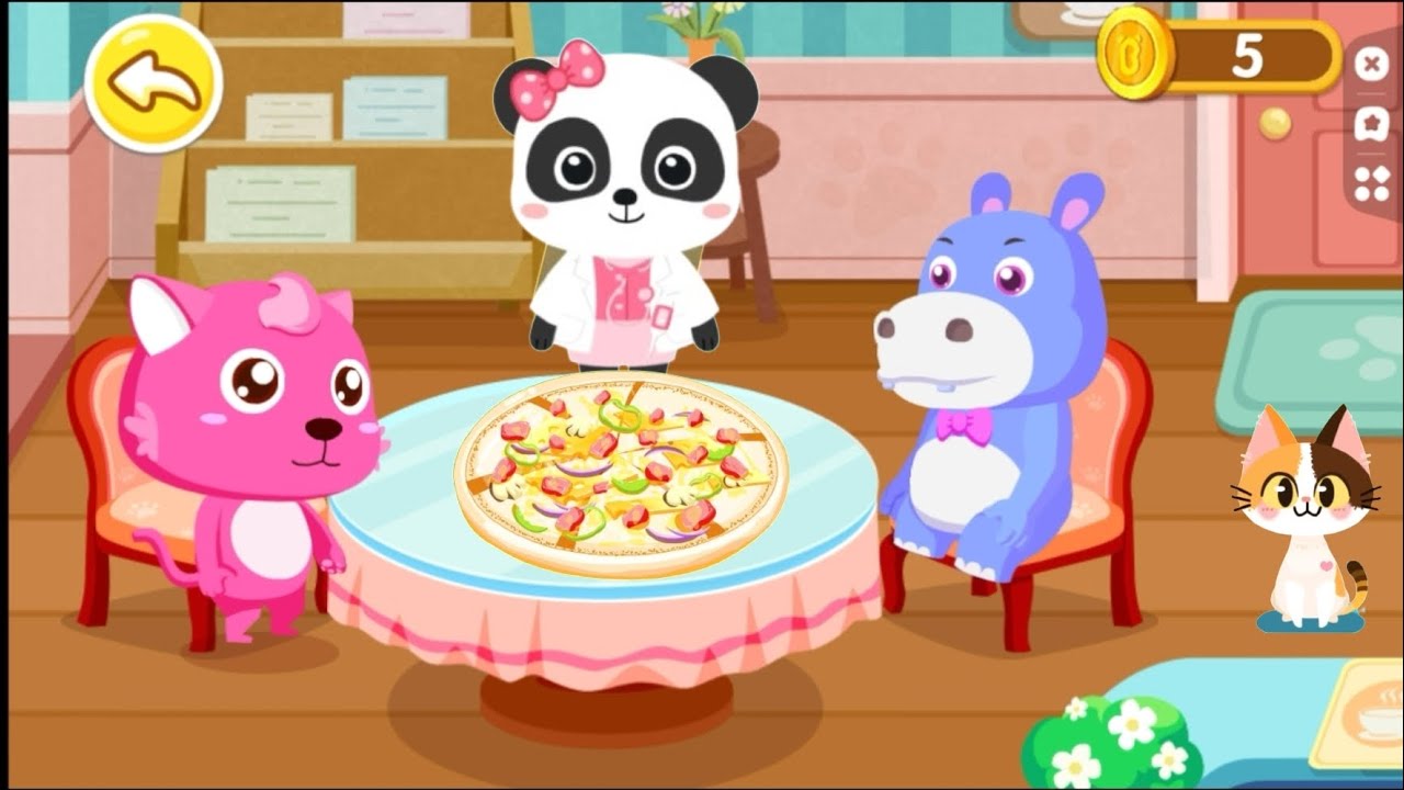 Game Babybus Episode Cafe Panda Part 2 - YouTube