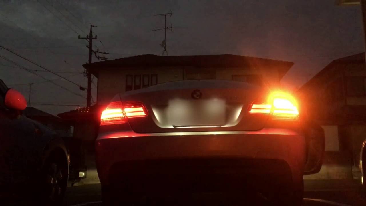 BMW E92 320i DEPO LCI Tail Light - YouTube