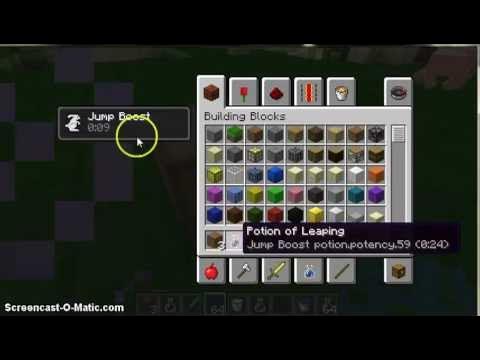 Minecraft: Ultra Jump Boost Potion - YouTube
