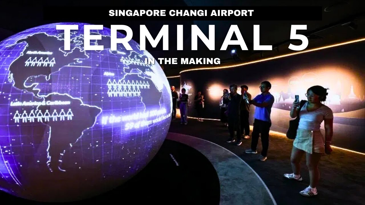 Changi Airport's Ambitious New Terminal | T5 in the Making - YouTube