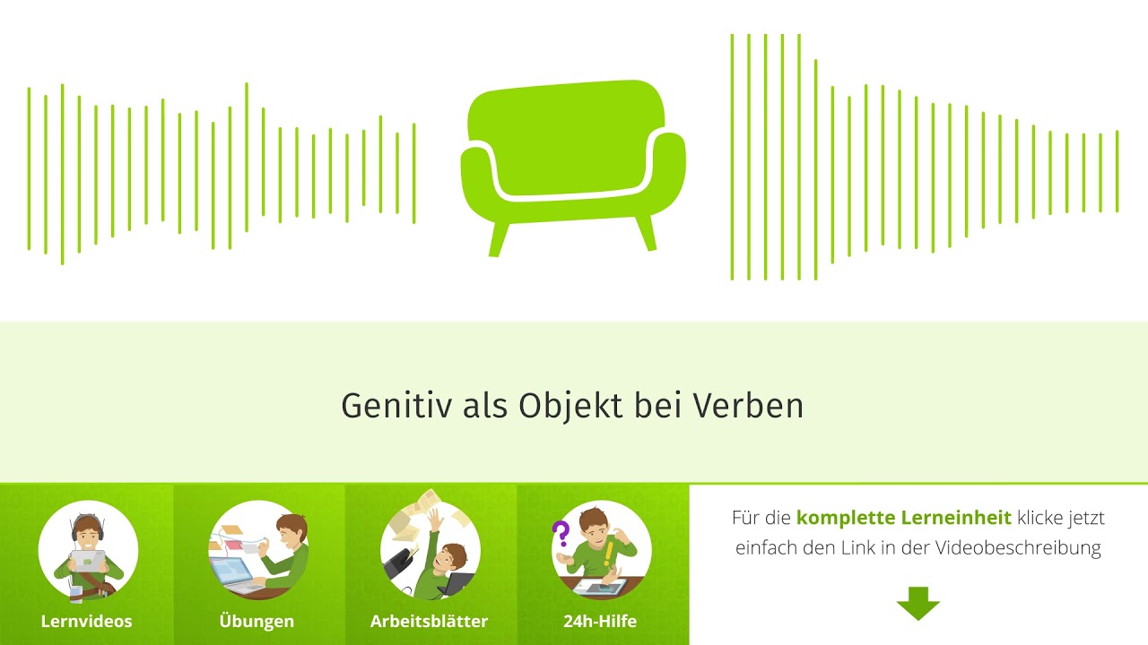 Genitiv als Objekt bei Verben einfach erklärt | sofatutor - YouTube