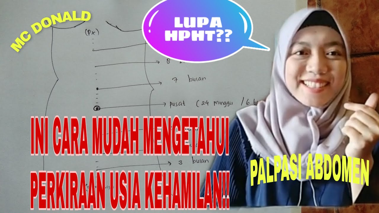 GAMPANG BANGET!! INI CARA MEMPERKIRAKAN USIA KEHAMILAN JIKA LUPA HPHT ...