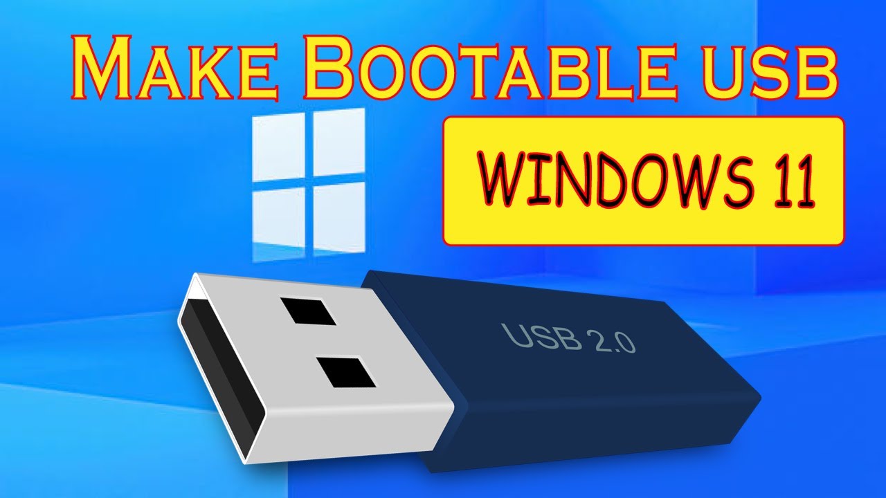 How To Create Bootable USB Windows 11 | Windows 11 ki Bootable USB ...