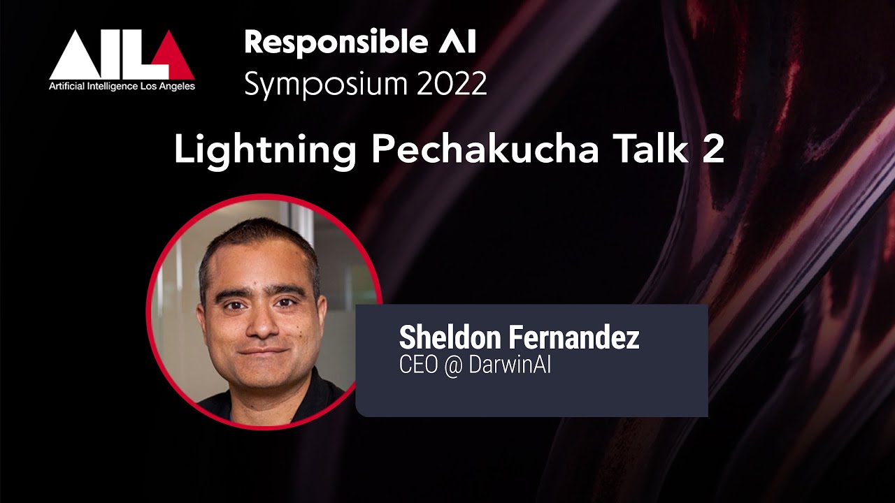 Sheldon Fernandez: Responsible AI & ‘Second Order’ Explainability ...