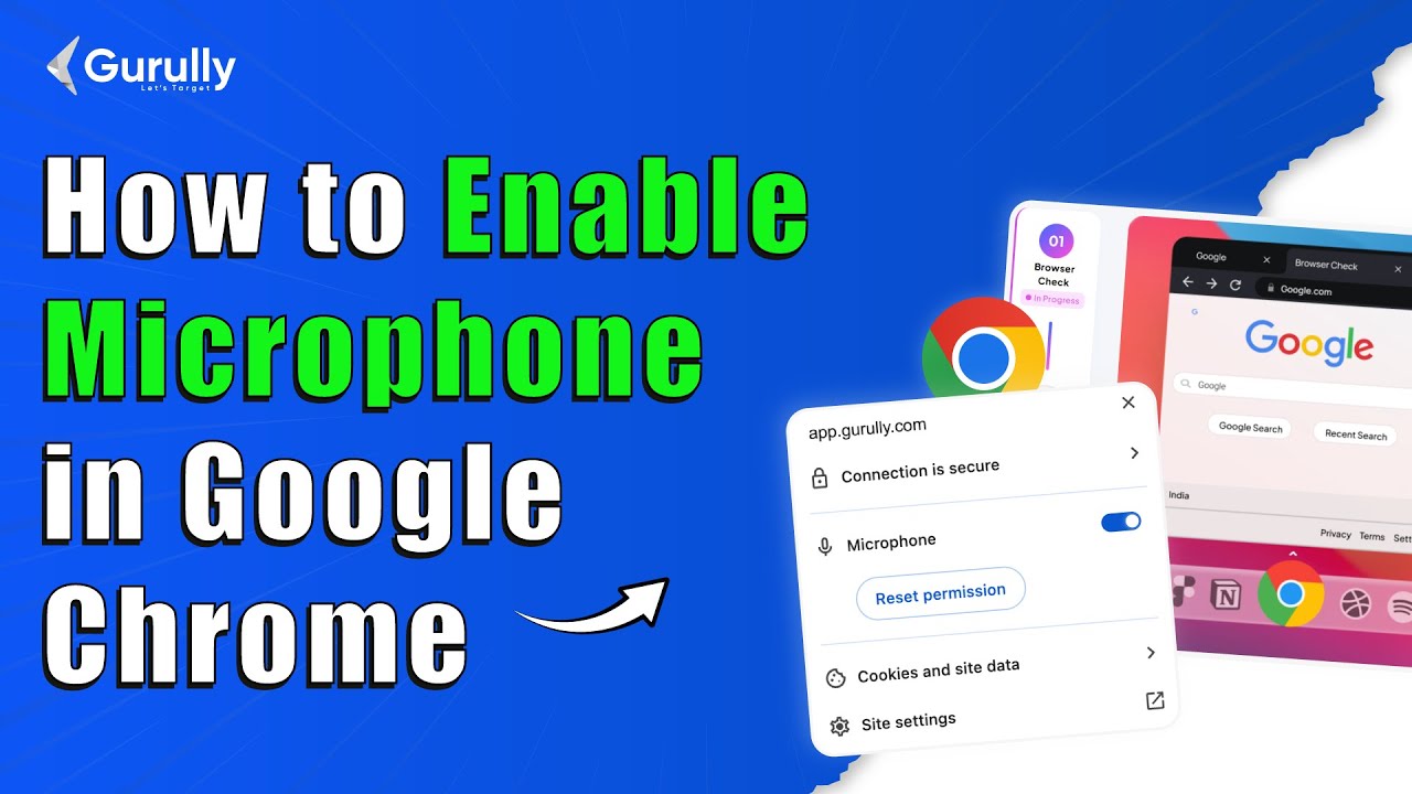 How to Enable Your Microphone in Google Chrome Browser (Step-by-Step ...
