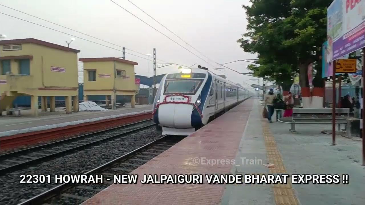 First Anniversary of West Bengal's First Vande Bharat Express | Howrah to New Jalpaiguri | Train ...