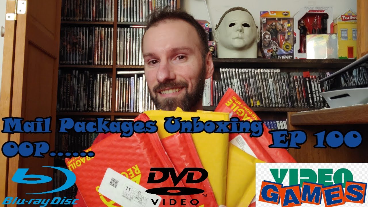 Mail Packages Unboxing OOP Blu Rays DVDs Video Games Episode 100 Movie ...