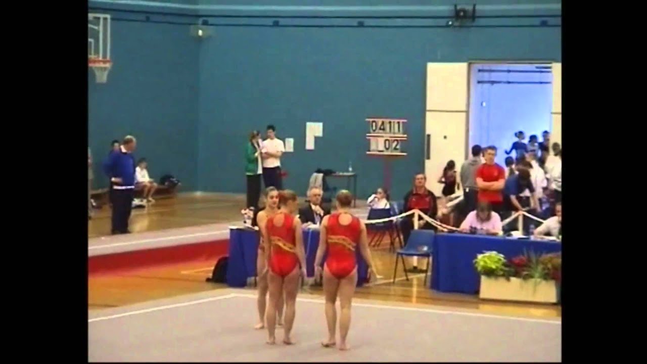 DEERNESS GYM CLUB: SENIOR TRIO BRITISH TEMPO - YouTube