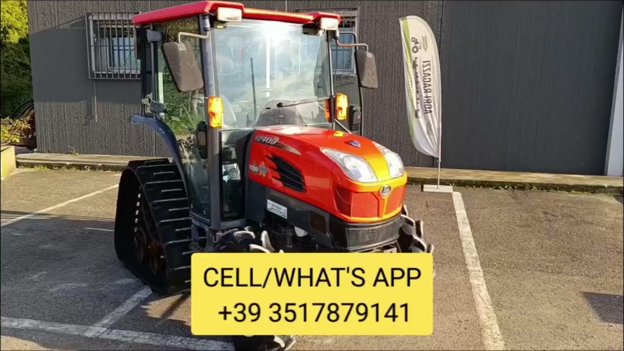 Kubota T240 aria condizionata, idrostatico, servosterzo, 719 ore, garanzia e consegna ...