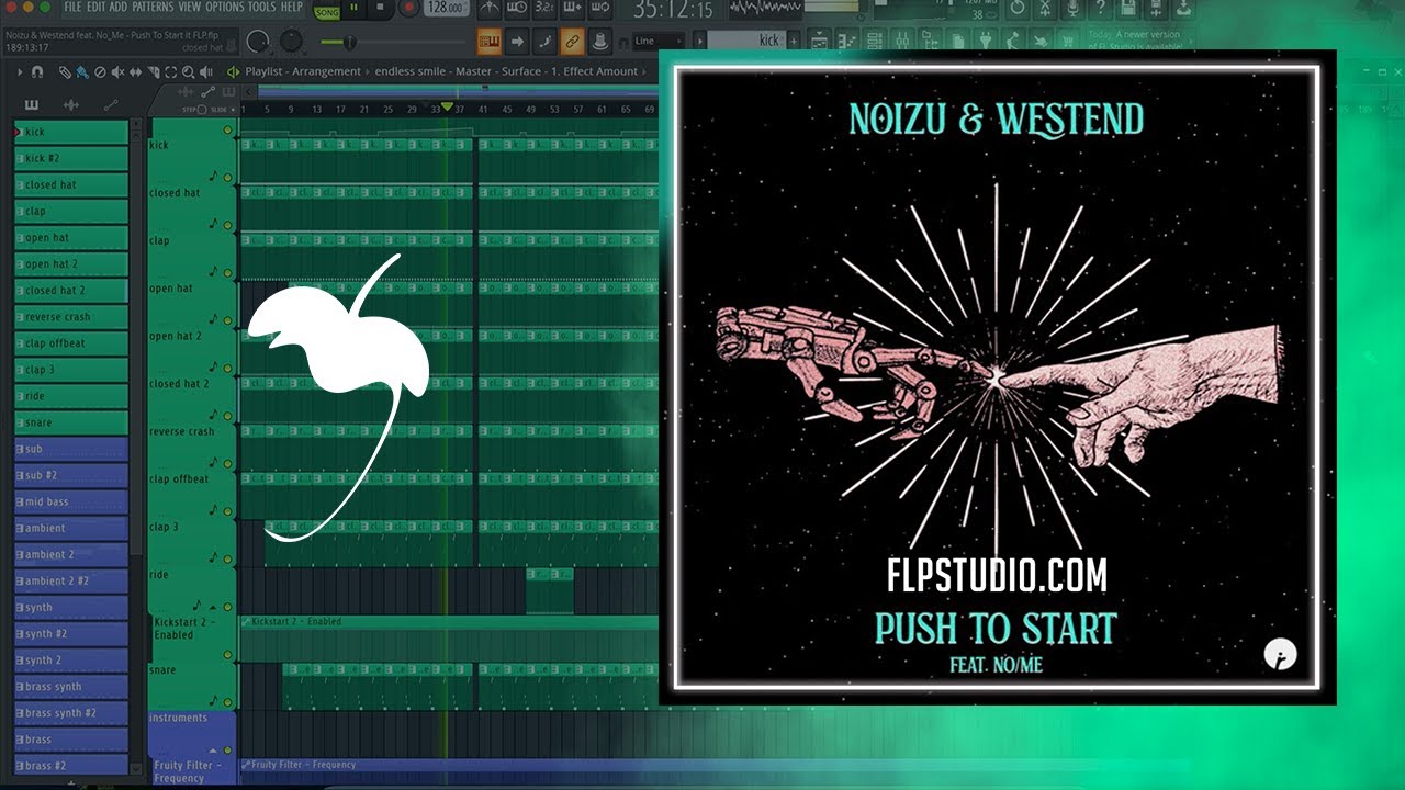 Noizu, Westend, feat. No/Me - Push To Start (FL Studio Remake) - YouTube