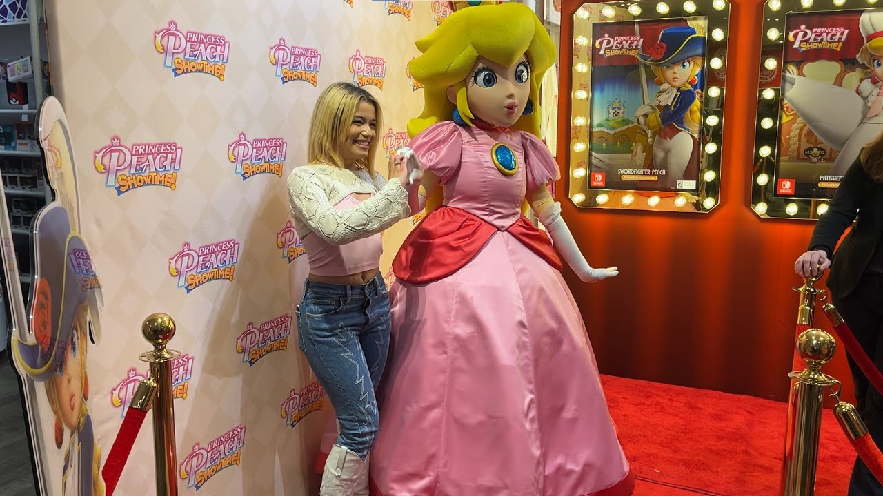 Princess Peach: Showtime! Launch Event at Nintendo NY - YouTube