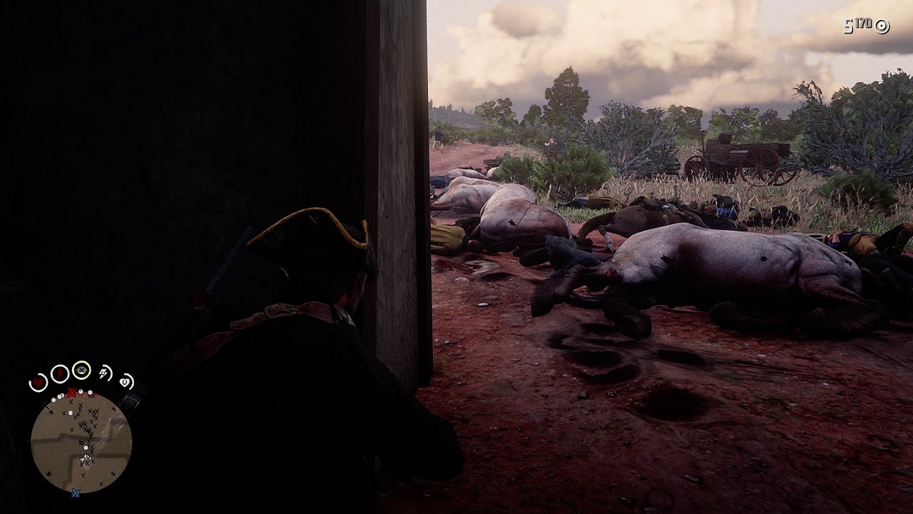 Red Dead Redemption 2 - Defending against enemy cavalry attack in Fort ...