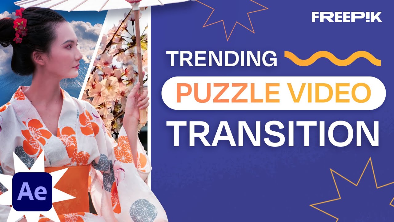 Master this puzzle transition in After Effects - YouTube