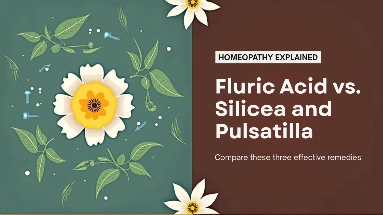 Fluoric Acid in Focus – Comparison with Silicea and Pulsatilla - YouTube