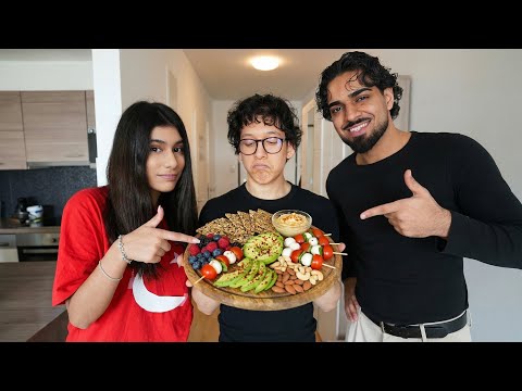 Unser ADOPTIERTER BRUDER ENTSCHEIDET 1 WOCHE lang was wir (gesund) essen #2